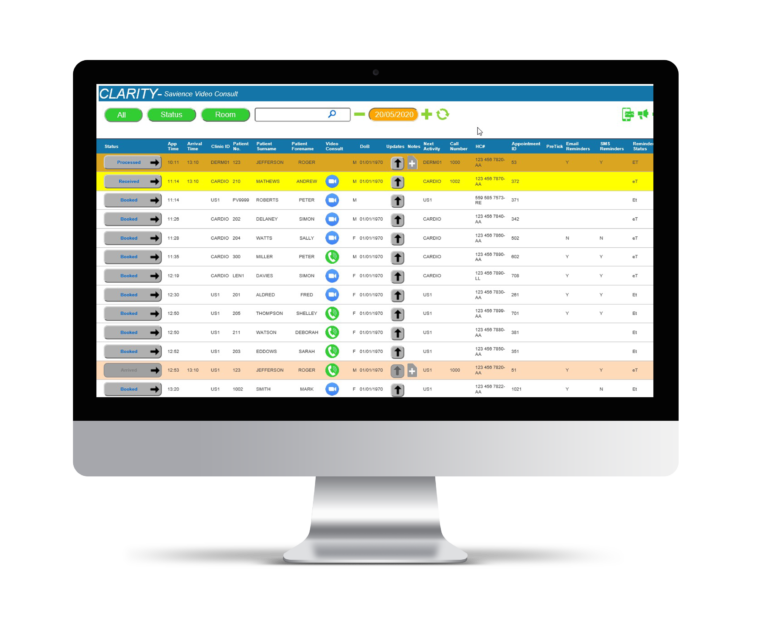Clarity Dashboards - Savience Ltd